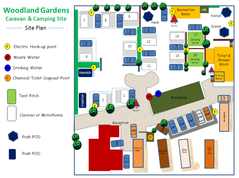 Woodland Gardens Caravan & Camping Site
